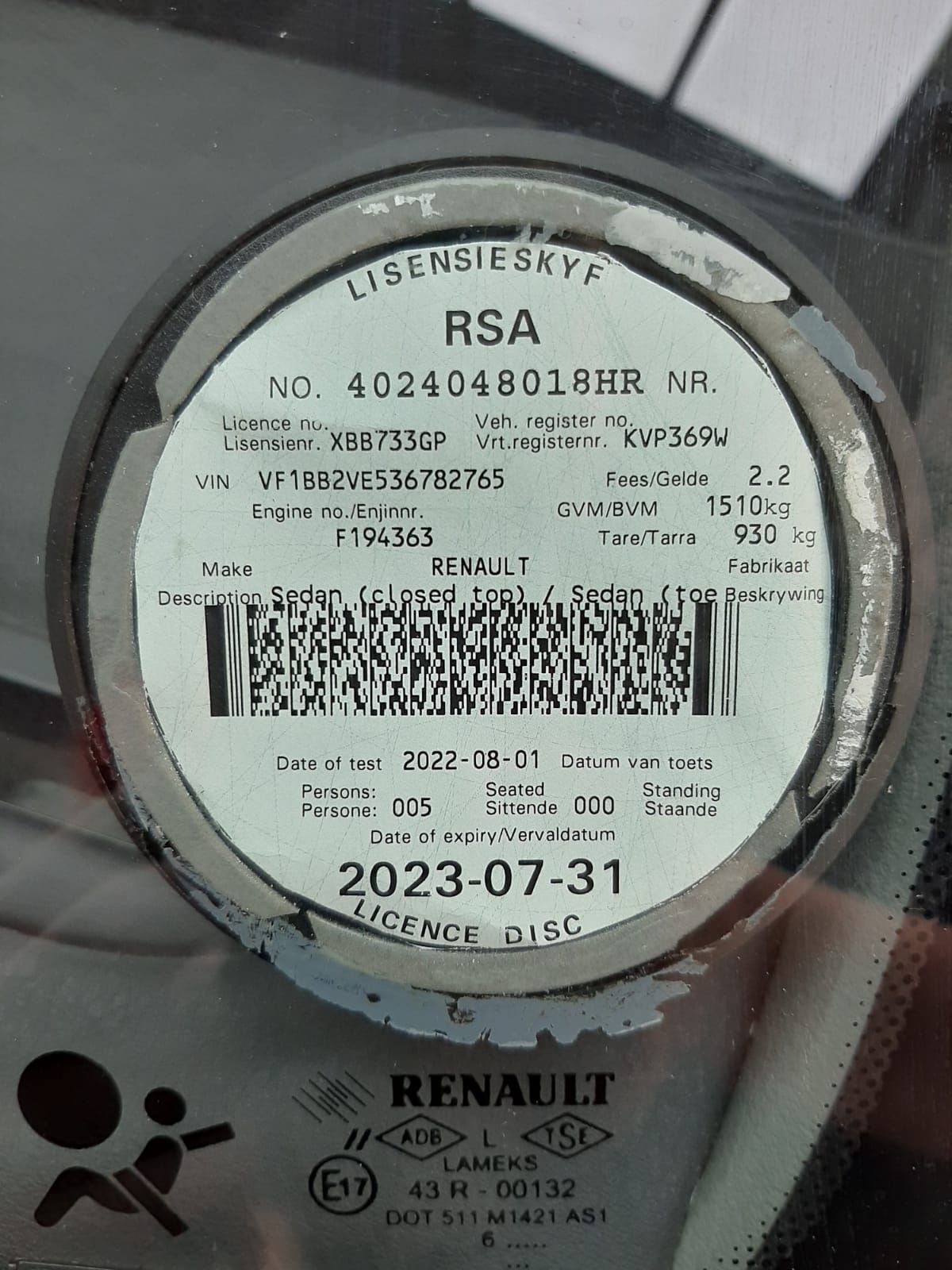 Used 2008 Renault Clio 1.2 Vavavoom 5Dr for sale in Centurion